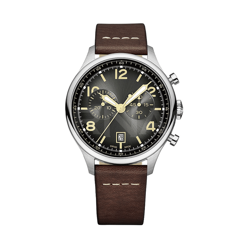 Šveices rokas pulkstenis VINTAGE NUMERAL - Parnass